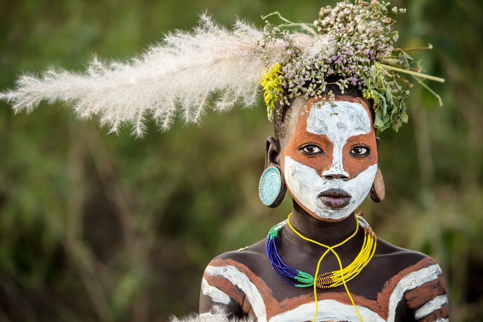 Lola - Suri tribe Ethiopia – African Artwork SA