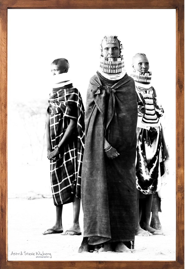 Turkana women silhouette set – African Artwork SA